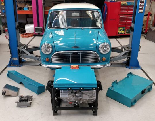 300HP Tesla Swapped Classic Mini Cooper