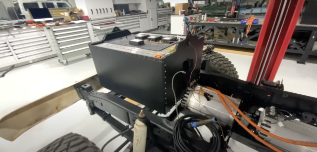Tesla Swapped F100 Dual Motor 4x4