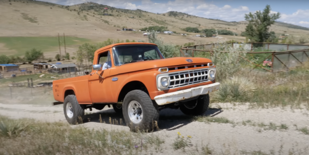 Tesla Swapped F100 Dual Motor 4x4
