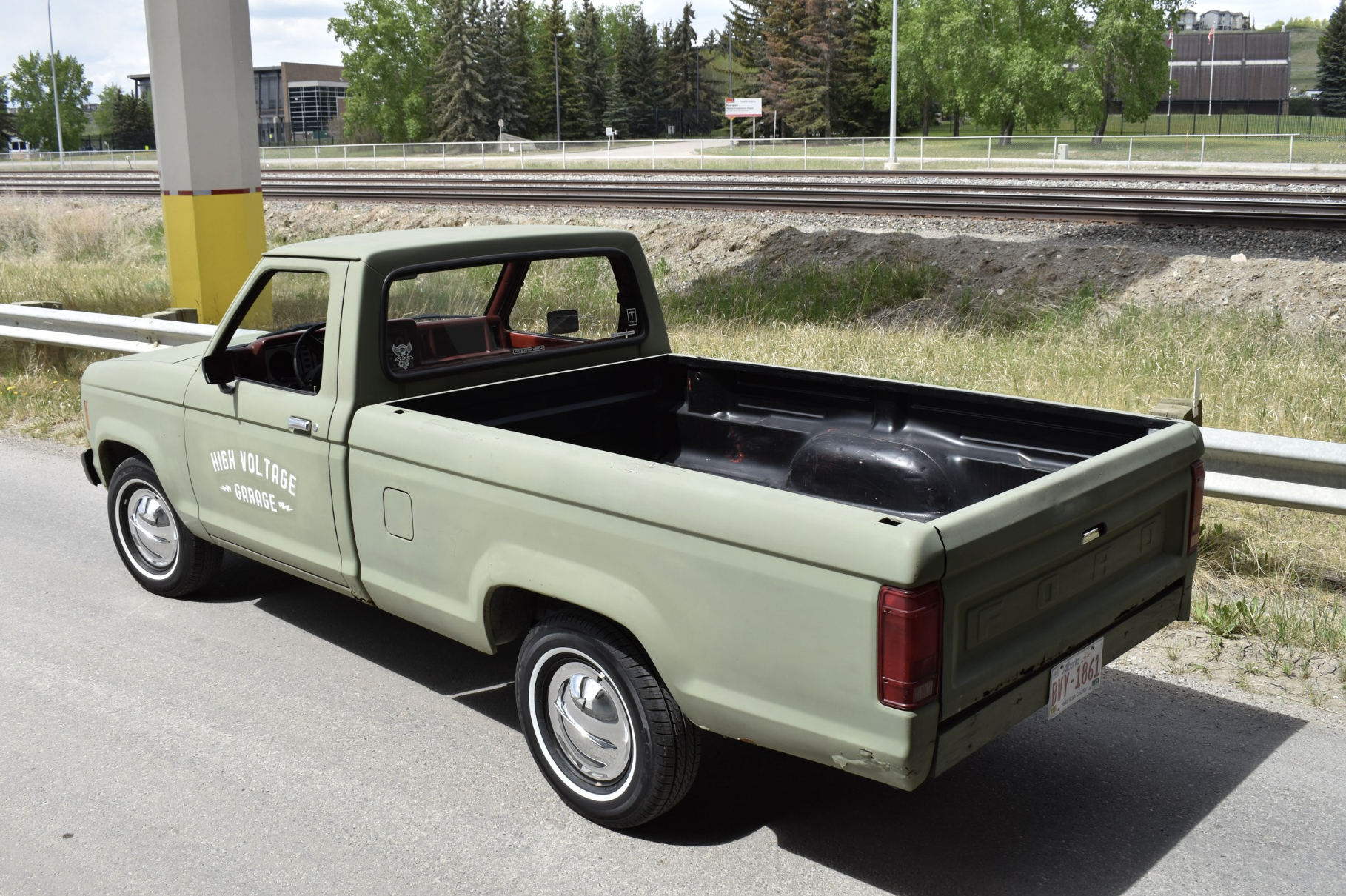 Electric Swapped 4-Speed Ford Ranger Pickup