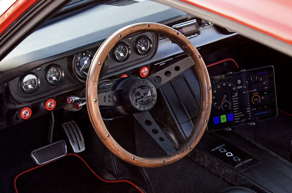 ReVolt Systems Tesla Powered Electric 1965 Ford Mustang