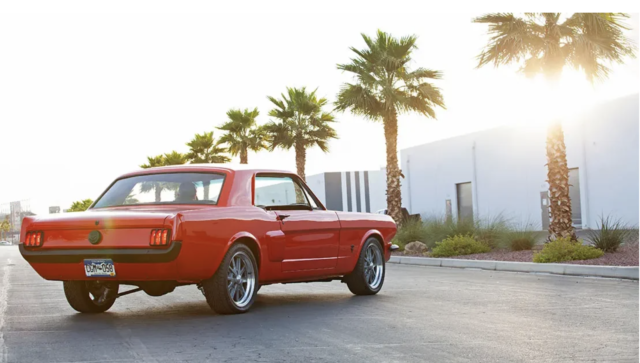 ReVolt Systems Tesla Powered Electric 1965 Ford Mustang