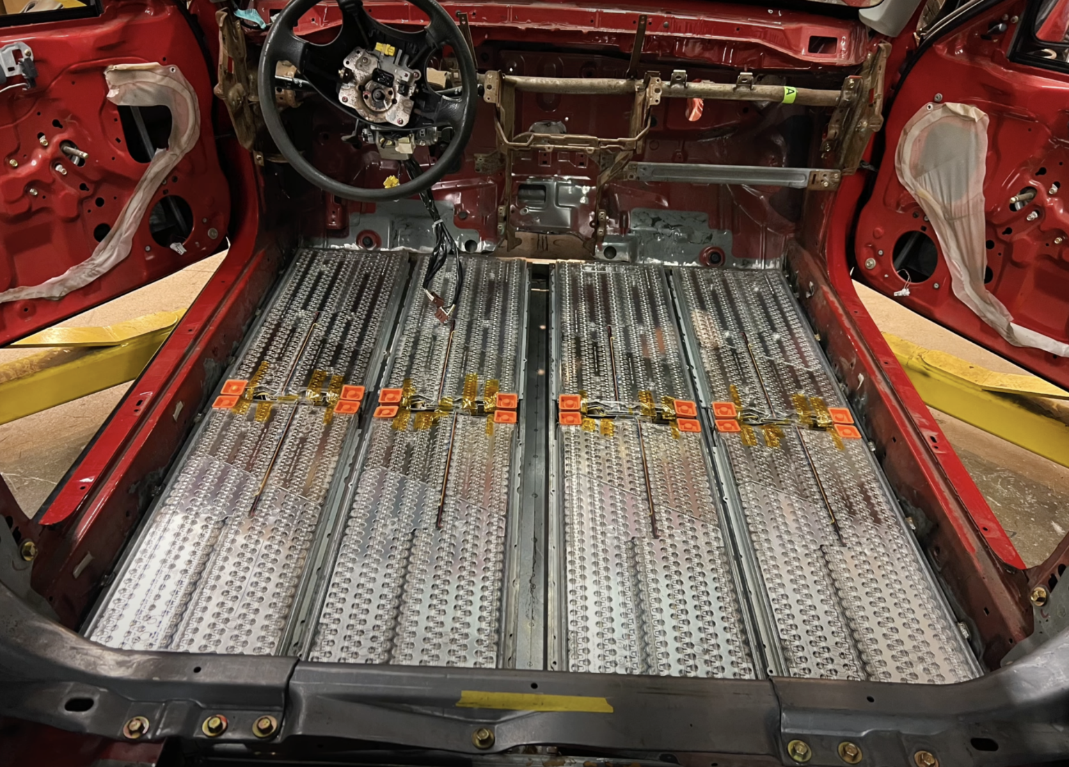 Rywire built Tesla Swapped AWD Civic Hatchback - Kaizen Motoring