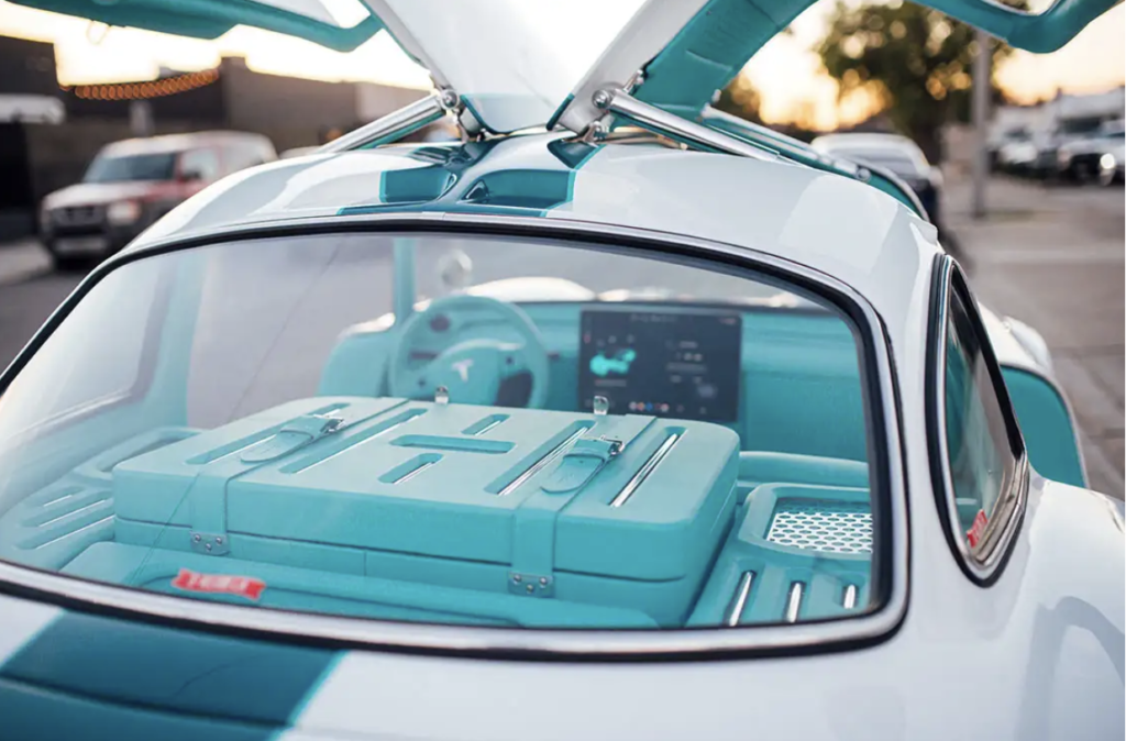 Tesla-Powered Reinvention of the 1955 Mercedes 300 SL: The Ultimate EV ...